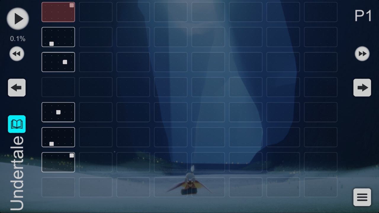 【sky楽譜】Undertale(UNDERTALE) 簡単一本指演奏 - co sky