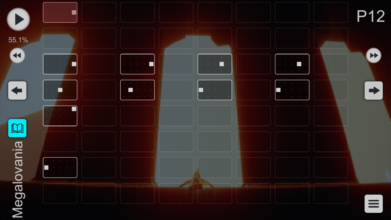 【sky楽譜】Megalovania (UNDERTALE) 簡単一本指演奏 - co sky